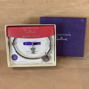 Hallmark | Jewelry | Hallmark Connections Stainless Steel Bracelet ...